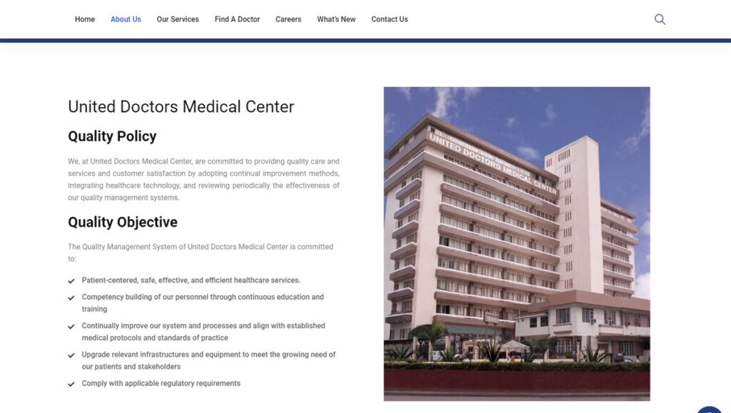 United Doctors Medical Center - Helpdesk Online Solutions - IT ...