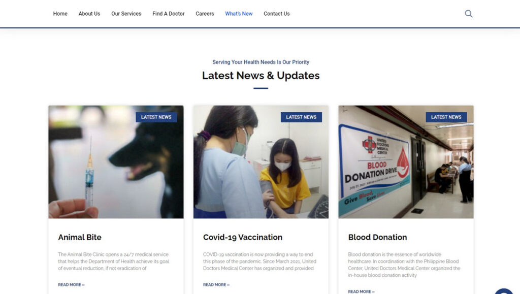 United Doctors Medical Center - Helpdesk Online Solutions - IT Solutions & Managed Services Provider