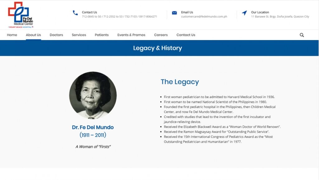 Fe Del Mundo Medical Center - Helpdesk Online Solutions - IT Solutions ...