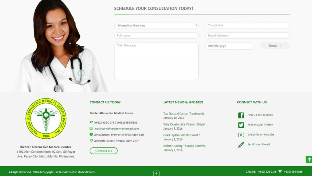 Richter Alternative Medical Center - Helpdesk Online Solutions - IT Solutions & Managed Services ...
